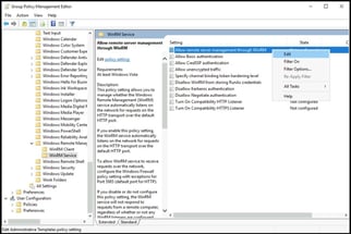 How to enable WinRM with GPO