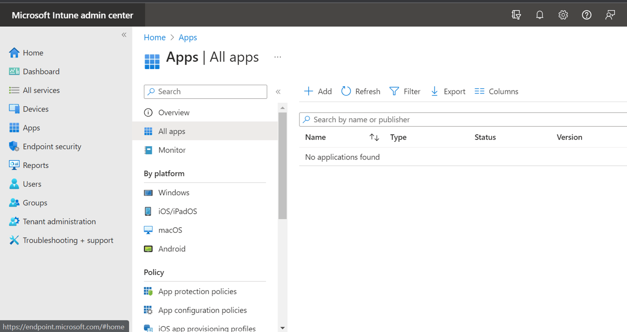 Deploying Block 64 Discovery Agent via InTune